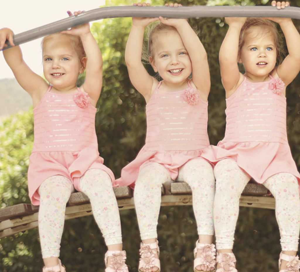 The Lovely Triplet Is As Beautiful As Angels Through Mom’s Camera Angle ...